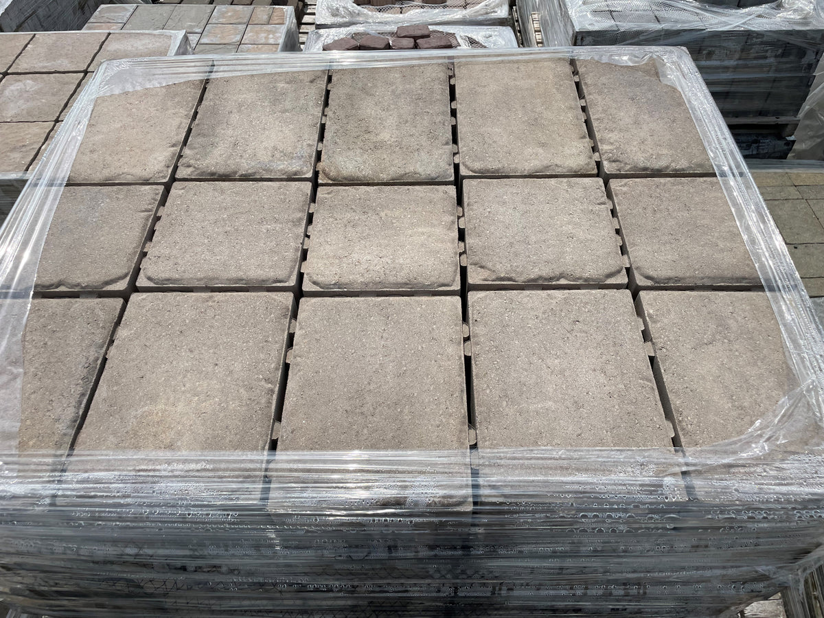 LOT PAVÉ PURE | BRUN CHATEIGNE | 80MM ÉPAISSEUR – Liquidation Béton